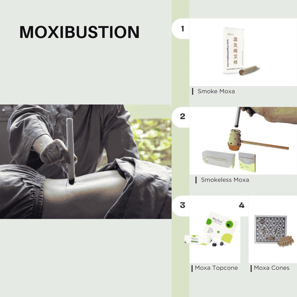Herbprime Moxibustion | Smoke & Smokeless Moxa for Holistic Healing