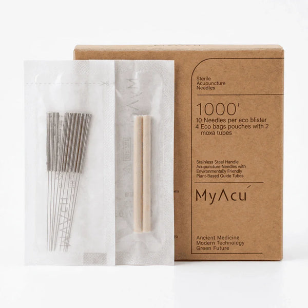 MyAcu Eco-Moxa Guide Tube Acupuncture Needles, Bulk 1000'/Box | NCK Ty ...
