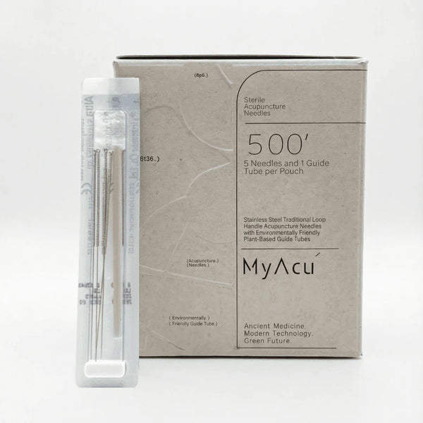 MyAcu Eco-Moxa Guide Tube Acupuncture Needles, Bulk 500'/Box – Herbprime